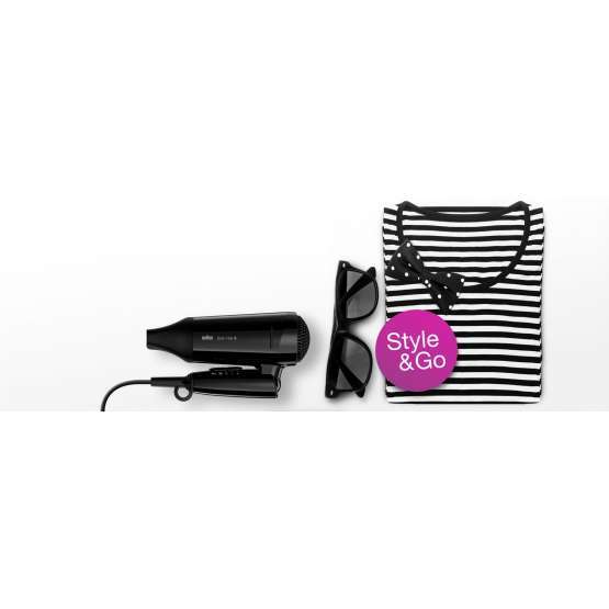 Secador Braun Satin-Hair 3 Style&Go HD 350 | Electrodomesta