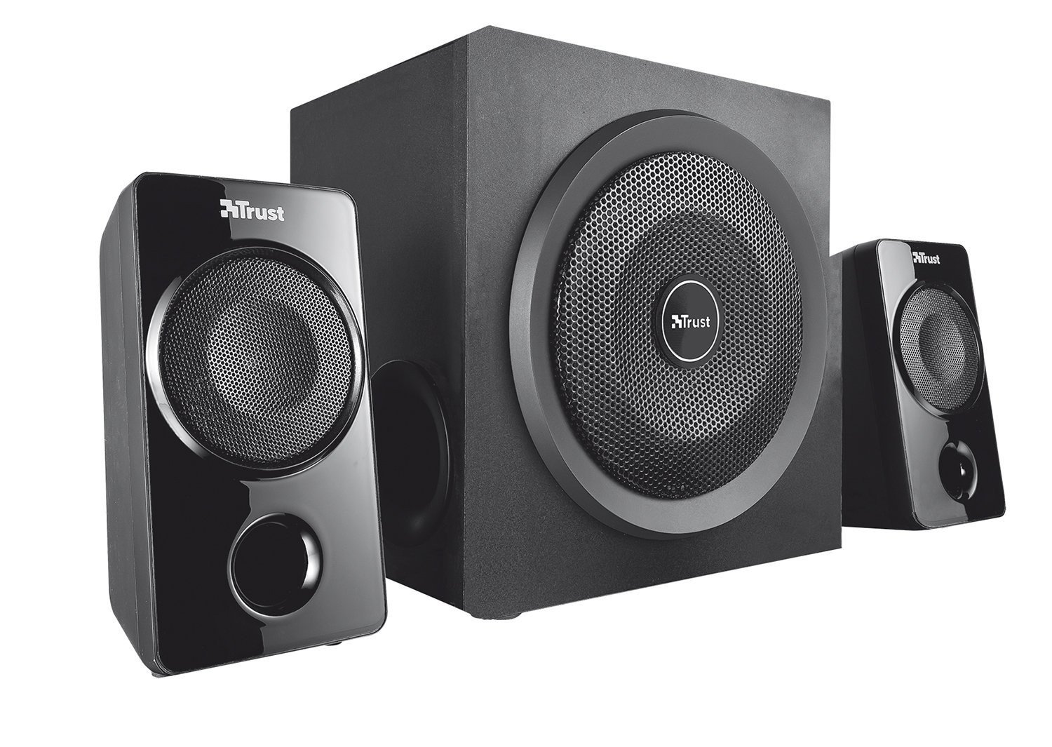 Altavoces atlas subwoofer 2.1 trust| Trust altavoces 19738 | Electrodomesta