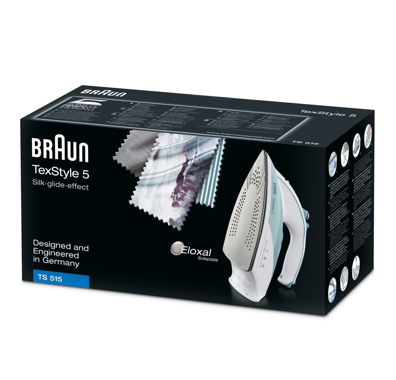 Plancha Braun TS715 | Braun TS 715 TexStyle 7 | plancha vapor braun ...